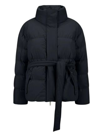 Herno doudoune &agrave; taille ceintur&eacute;e - Noir