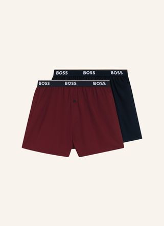 HUGO BOSS Pyjamas Unterteil 2p Boxer Shorts Ew rot