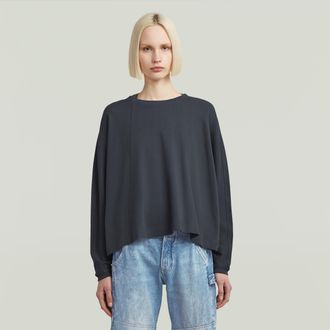 G-Star A Line Oversized T-Shirt - Dunkelblau - Damen