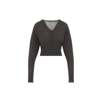 Rick Owens V Cropped Top