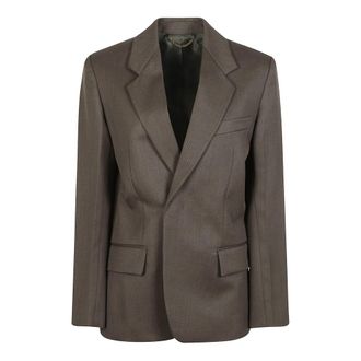 Victoria Beckham Blazers - - Jackets - Damen - Braun - 2XS