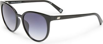Le Specs ARMADA BLACK - Sonnenbrille f&uuml;r Damen Runde Rahmenform mit hohem UV-Schutz LSP1902089