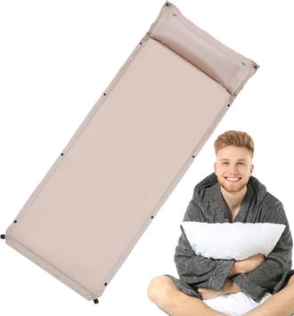 Generic LuftF&uuml;r Camping - Automatische Luftmatte Auflage | Outdoor | F&uuml;r Camper Angler Reisende Zuhause Picknick Garten Musikfestivals Angeln Sommercamp