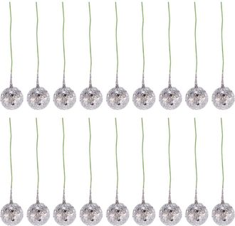 NUOBESTY 50st&uuml;cke Weihnachtliche Beerendekoration Aus Hochwertigen Materialien F&uuml;r DIY-projekte K&uuml;nstliche Beeren Als Foto-Requisiten Und Accessoires F&uuml;r Festl