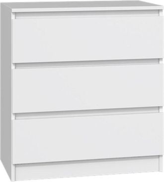 Selsey Selsey - malwa - Commode &agrave; trois tiroirs - 70 cm - blanc
