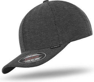 Flexfit Original Basecap Baseball Cap Kappe Heringbone -S/M