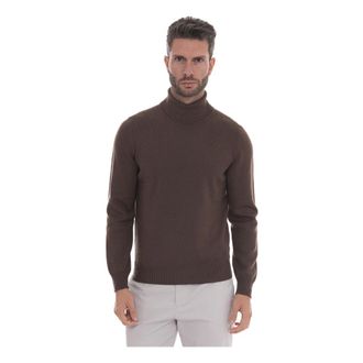 Gran Sasso Rollkragenpullover - - Knitwear - Herren - Braun - M