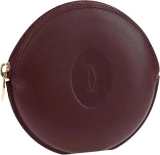 Cartier Porte-monnaie Pre-owned - Femme - Pre-owned - Rouge - Taille: ONE Size