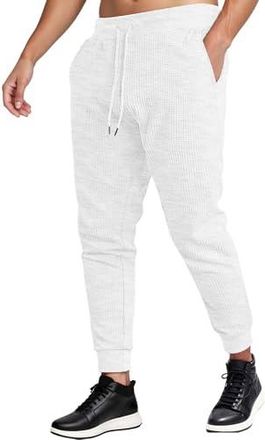 Generic Pantalon de jogging pour homme - Pantalon d&eacute;contract&eacute; pour homme pour un confort et un style quotidiens - Coupe ajust&eacute;e avec tissu pour les sorties d&eacute;