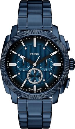 Fossil Uhr Fossil Machine Chrono FS6167 Dunkelblau