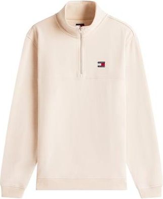 Tommy Hilfiger Sweat col montant zipp&eacute; avec logo brod&eacute;