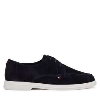 Tommy Hilfiger Mokassins Tommy Hilfiger Moc T Derby FM0FM05495 Dunkelblau
