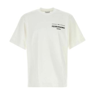Ferragamo Herren, Oberteile, Wei&szlig;, SGr&ouml;&szlig;e