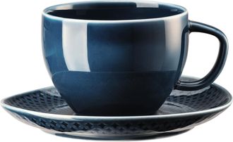 Rosenthal Junto Ocean Blue Kombitasse mit Untertasse