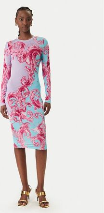 Versace Jeans Couture Kleid f&uuml;r den Alltag 80HAO9P0 JS547 Bunt Slim Fit