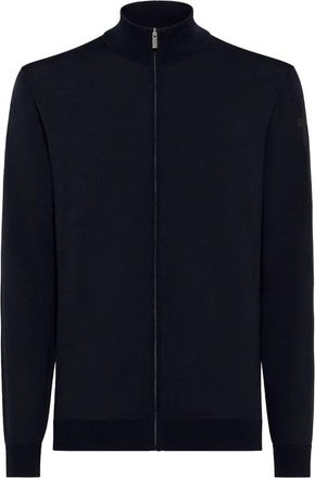 Roberto Ricci Design Rrd, Homme, Pulls, Bleu, Taille: S Maxell Full Zip Knit