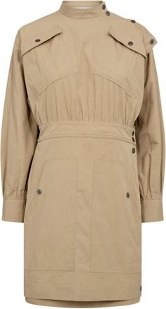 Co'Couture Femme, Robes, Beige, Taille: 38 FR KeshaCC Cargo Dress
