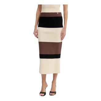 Fracomina Jupe crayon - Femme - Jupes - Multicolore - Taille: 36 FR
