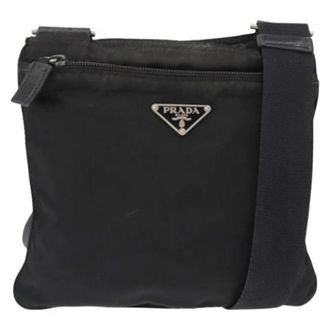Prada Pre-owned Nylon Cross Body Bag - - Pre-owned - Damen - Schwarzk - ONE SIZE