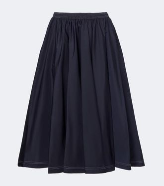 Prada Jupe midi en Re-Nylon