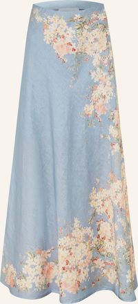 Zimmermann Leinenrock Cascadian blau
