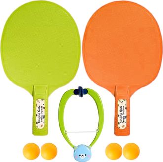 Generico Tischtennis-Set über der Tür - Tragbares Tischtennis-Trainings-Set für Kinder - Tischtennis-Trainings-Spielzeug zum Aufhängen an der Tür, kann zu Haus