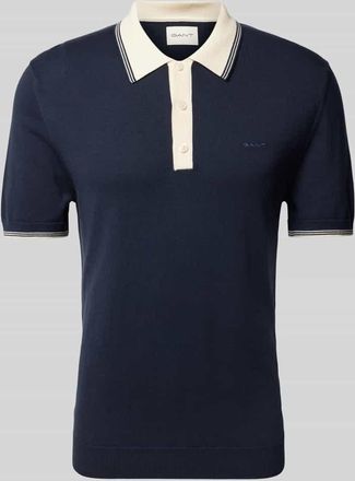 GANT Slim Fit Poloshirt mit Label-Stitching