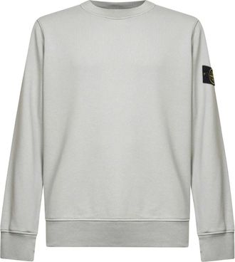 Stone Island Homme, Sweatshirts et sweats &agrave; capuche, Vert, Taille: L Crewneck SweaT-shirt