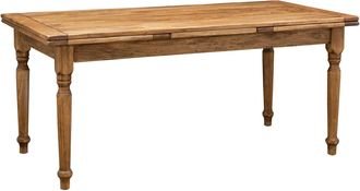 Biscottini International Esstisch ausziehbar Made in Italy 180x90 cm | Esstisch Holz massiv | K&uuml;chentisch ausziehbar