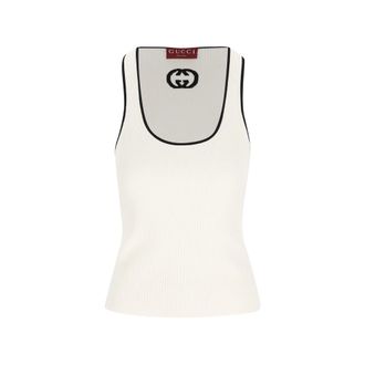 Gucci Ribbed Tank Top