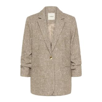 Soaked In Luxury Blazer - - Jackets - Damen - Beige - M