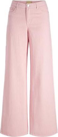 Jack & Jones Jack&Jones JXMADDY Tokyo MW Pant PNT, Morning Glory/Rayures : Rayures Blanches, M