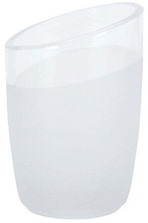 Spirella Level Collection Zahnb&uuml;rstenhalter, geh&auml;rtetes Glas, transparent