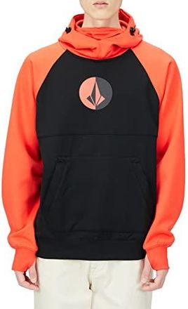 Volcom Hydro Riding Hoodie Sweat &agrave; Capuche, Orange Shock, XL Homme