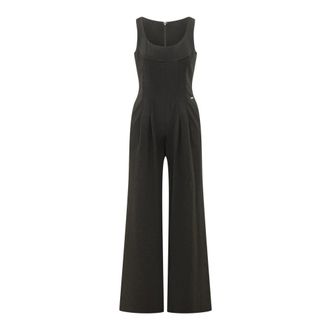 Calvin Klein Damen, Jumpsuits & Playsuits, Schwarzk, SGr&ouml;&szlig;e
