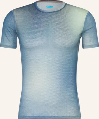 Icebreaker T-Shirt Merinomix 75 Cool-Lite Featherlight blau