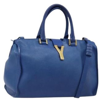 Saint Laurent Pre-owned Vintage Hand Bag - - Pre-owned - Damen - Blau - ONE SIZE