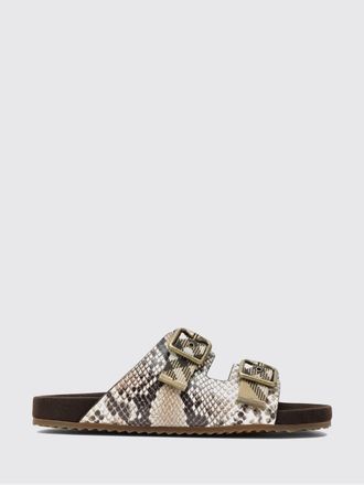 Burberry Sandales &agrave; Talons Femme couleur Multicolore