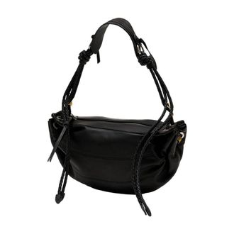 Isabel Marant Womens Shoulder Bag Black Lambskin