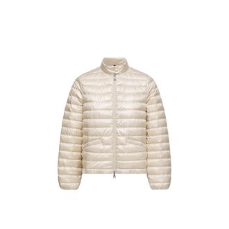 Moncler Moncler Azalee Short Down Jacket, Women, White, Size: 00