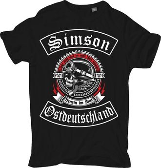 Spass Kostet T-Shirt Benzin im Blut Simson Ostdeutschland Gr&ouml;sse S - XXXL simsontreffen Ost