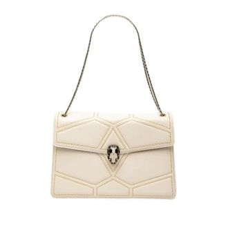 Bulgari Pre-owned Serpenti Forever Schultertasche - - Pre-owned - Damen - Beige - ONE SIZE
