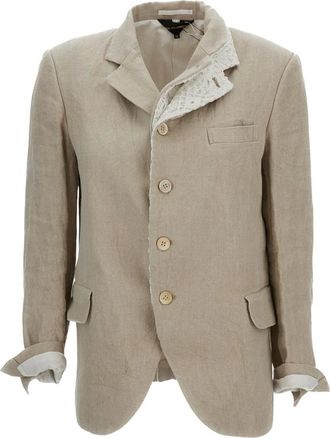 Comme Des Gar&ccedil;ons Femme, Vestes, Beige, Taille: 40 FR Blazers