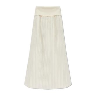 Sams&oslash;e & Sams&oslash;e Femme, Jupes, Beige, Taille: 38 FR Sathea Skirt