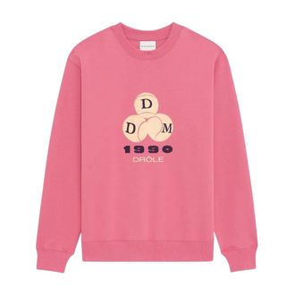 Dr&ocirc;le de Monsieur SweaT-shirt Dr&ocirc;le 1990 - Homme - Sweatshirts et sweats &agrave; capuche - Rose - Taille: L