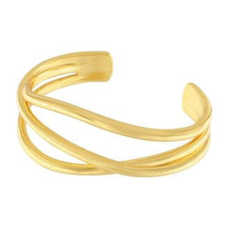 Dansk Copenhagen Femme, Accessoires, Jaune, Taille: ONE Size Bracelet Imperm&eacute;able Plaqu&eacute; Or