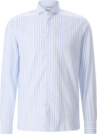 Stenstr&ouml;ms Homme, Chemises, Bleu, Taille: 2XL Chemise en coton ray&eacute;
