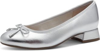 Marco Tozzi Damen Pumps mit Schleife Elegant, Silber (Silver), 36 EU