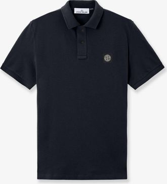 Stone Island Stretch organic cotton polo shirt - STONE ISLAND - gender_Man