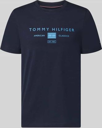 Tommy Hilfiger Regular Fit T-Shirt aus reiner Baumwolle